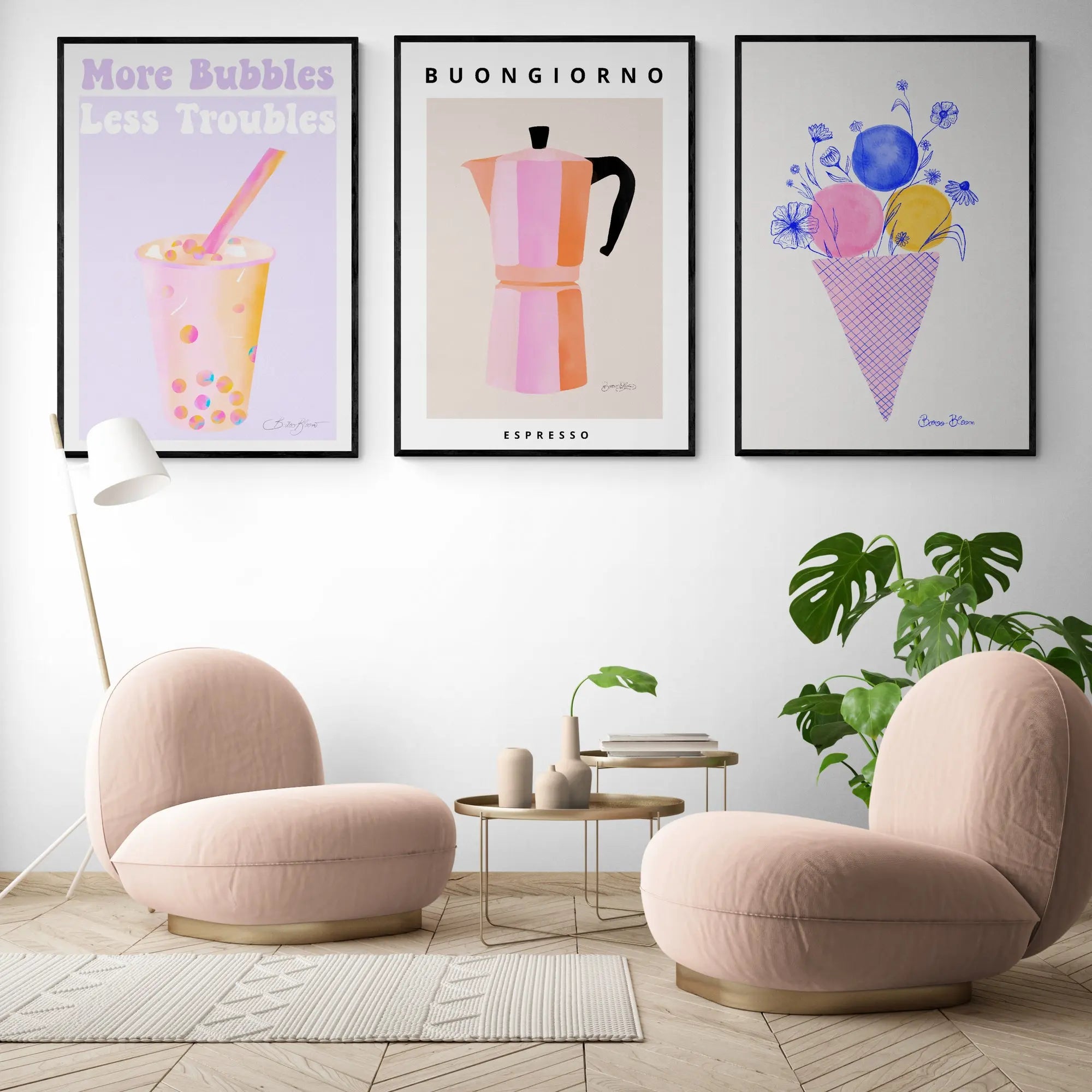 Shop 3x Maximalist Exhibitions by Baroo Bloom Prints Online – Inka Arthouse