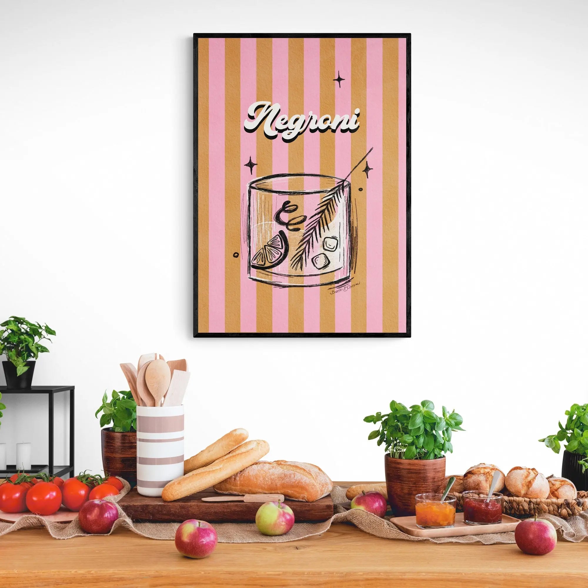 Shop Negroni by Baroo Bloom Prints Online – Inka Arthouse