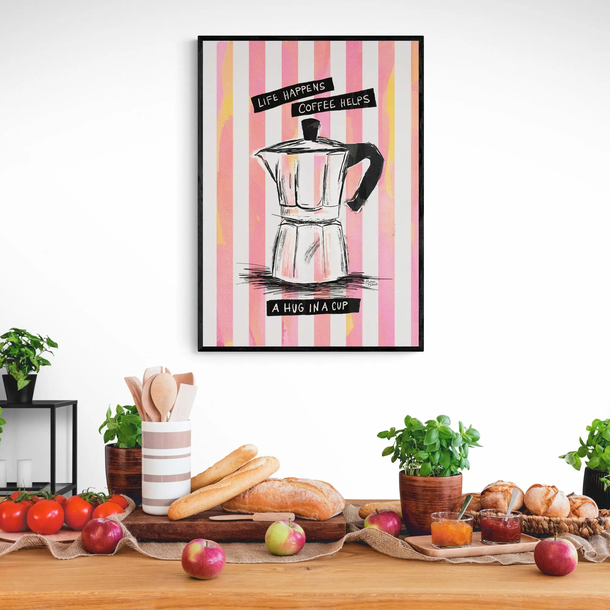 Shop Coffee Helps by Baroo Bloom Prints Online – Inka Arthouse