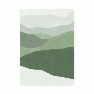 green abstract artwork