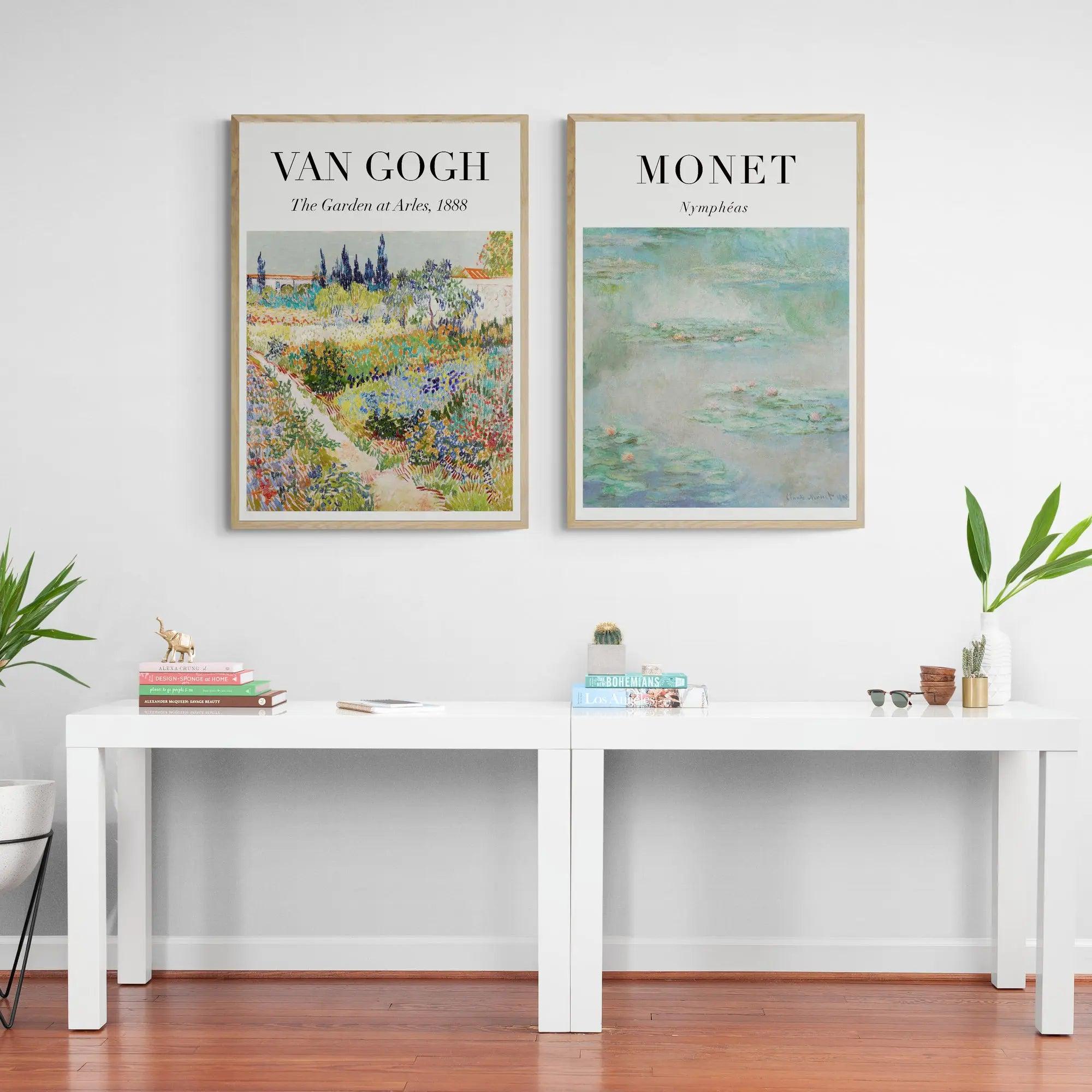 Shop Monet x Van Gogh Set of 2 Prints Online – Inka Arthouse